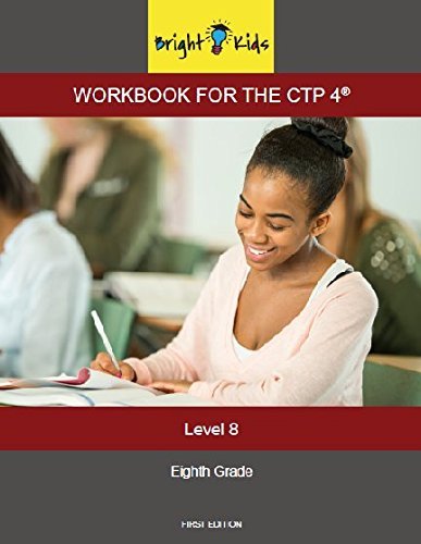 Amazon.com: Bright Kids Workbook for the CTP 4 – Level 8: 9781941330197 ...