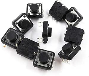 12126 MM DC12V 0.5A 4 Feet Direct Plug-in Small Push Button Switch ...