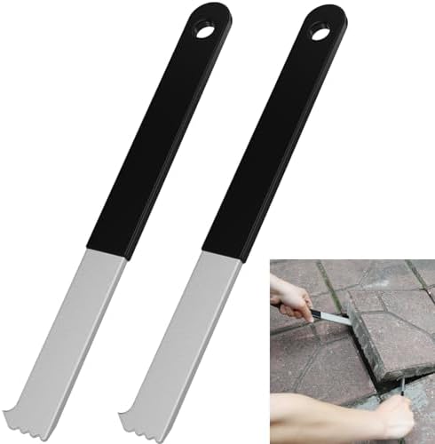 Amazon.com : 2 Pcs Paver Removal Tool Set with Double Joint Scraper ...