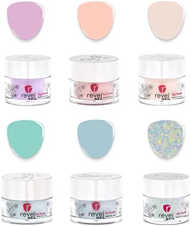 Amazon.com: Revel Nail Dip Powder - Pink Dip Powder for Nails, Chip ...