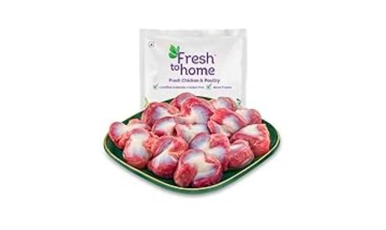 FreshToHome Premium Chicken Gizzard | 480g to 500g Pack | Antibiotic ...