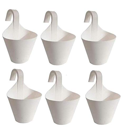 MOM'S GADGETS Plastic Pot Stand, White, Medium, 6 Pieces : Amazon.in ...