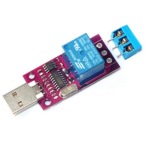 One 1 Channel 5V Delay Relay Module CH340 CH340G USB to TTL Intelligent ...