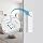 4 Way Gang Extension Lead with USB Slots, UK Plug 3 Pin Socket Outlet ...
