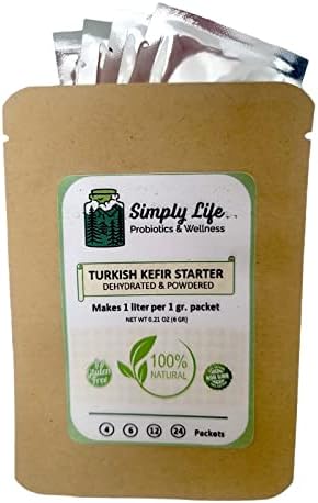 Amazon.com: Turkish Kefir Starter Dehydrated & Powdered Milk Kefir ...
