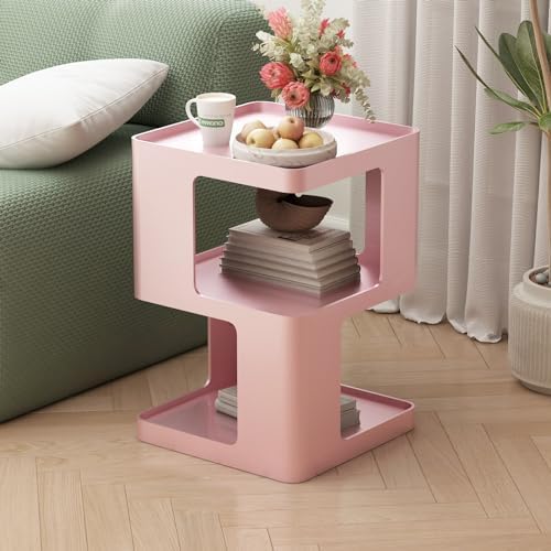 Amazon.com: BUZUEY Side Table,Modern end Table,Metal nightstand,Bedside ...