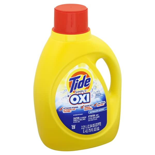 Amazon.com : Simply Plus Oxi Liquid Laundry Detergent, Refreshing ...