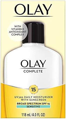 Amazon.com: Olay Complete Lotion Moisturizer with Sunscreen SPF 15 ...