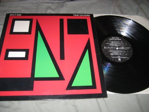 SPLIT ENZ-TRUE COLOURS-(rare etching) - Amazon.com Music