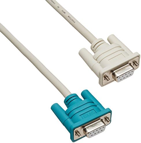 Amazon.co.jp: サンワサプライ(Sanwa Supply) RS-232Cケーブル(クロス) 3m ライトグレー KRS ...
