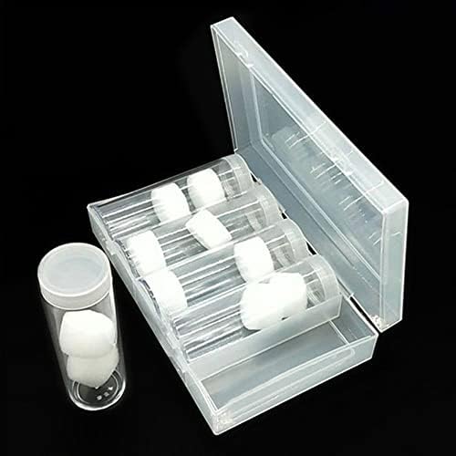 Amazon.com : Qtopun Plastic Clear Coin Tube, 5 Pack Coin Storage Tubes ...