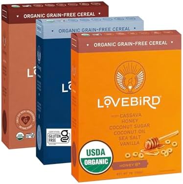 Amazon.com: The Real Cereal Company, Organic Corn Flakes Cereal 3-Pack ...