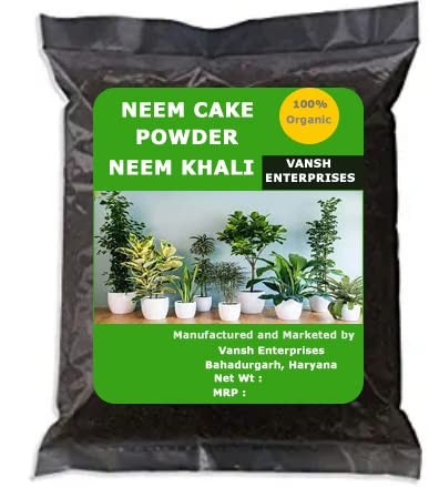 Organic Neem Cake Fertilizer (5kg) | Vansh Enterprises Neem Khali Pest ...