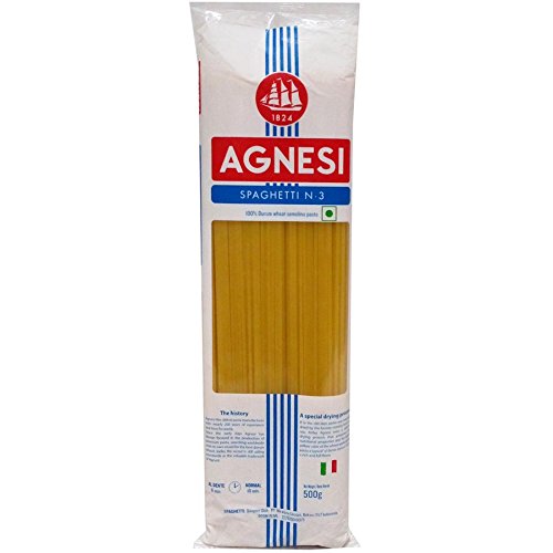 Agnesi Pasta - Spaghetti No.3, 500g Pack : Amazon.in: Grocery & Gourmet ...