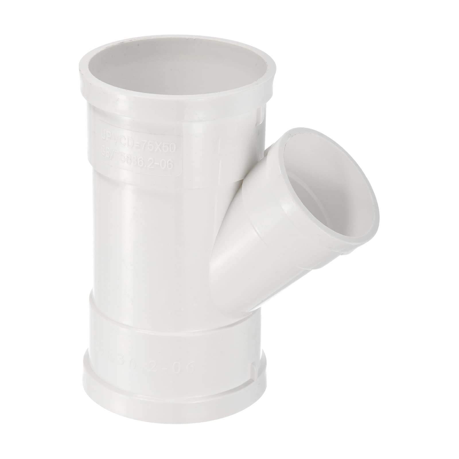 Amazon.com: PATIKIL 3" to 2" Wye Pipe Fittings, Y-Shape Splitter Duct ...