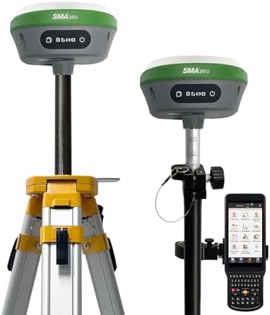 SMA26 GNSS IMU RTK GPS Surveying Equipment Rover Base Handheld ...