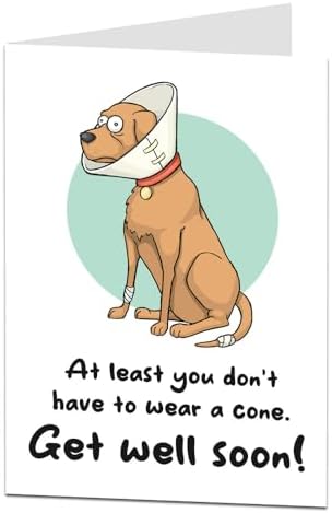LimaLima Funny Get Well Soon Card For Men Women Kids Wishing You A ...