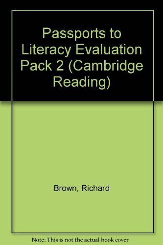 Amazon.com: Passports to Literacy Evaluation Pack 2 (Cambridge Reading ...