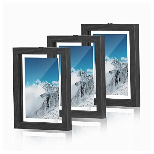 SONGMICS 플로팅 사진 프레임 3피스 세트 40% 할인 후 15.59불 - MODUBA