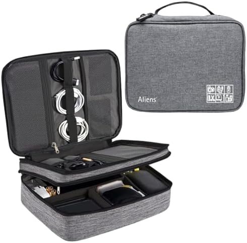 Amazon.in: Buy Aliens Double Layer Gadget Travel Tech Organizer Case ...