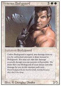 Amazon.com: Magic: the Gathering - Veteran Bodyguard - Revised Edition ...