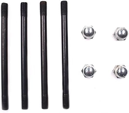 Amazon.com: jtfrkope 4 Sets Cylinder Head Cover Studs Bolts for 66cc ...