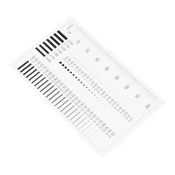 Amazon.com: Gatuida High Precision Sec Size Estimation Chart ...