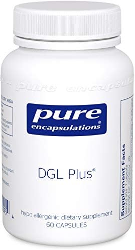 Amazon.com: Pure Encapsulations DGL Plus - Gut Health Supplements for Men & Women - with ...