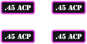 Amazon.com: fagraphix (4X Pink .45 ACP Ammo Can Sticker Set for Ammo ...