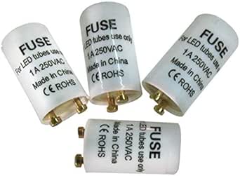 4 x Starter for LED T8 Tubes, Safety Starter for Replacing LED ...