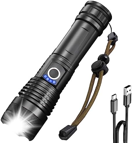 NGOKPYD N20 Torches LED Super Bright 2000 Lumens Rechargeable Powerful ...