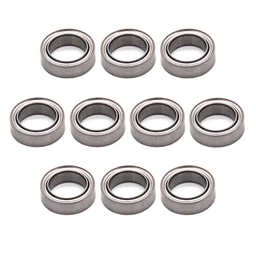 isscx 10PCS MR128ZZ Bearings, Inner Dia: 8mm ;OD: 12mm ;Thickness: 3 ...