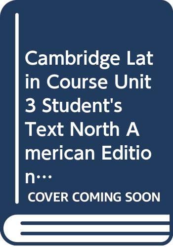 Amazon.com: Cambridge Latin Course Unit 3 Student's Text North American ...
