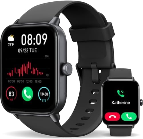 Smart Watch for Men Women (Answer/Make Call) with Alexa Built in ...
