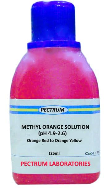 Methyl Orange Solution (PECTRUM) 125ml : Amazon.in: Industrial & Scientific