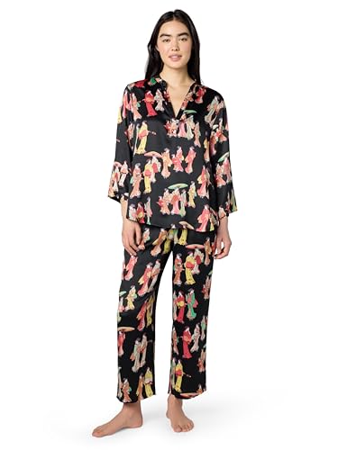N Natori womens Geisha- Printed Satin Oth Pj Length 25