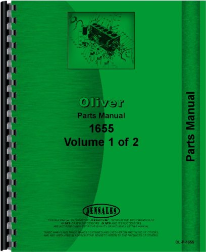 Oliver 1655 Tractor Parts Manual: unknown author: 6301147746948: Amazon ...