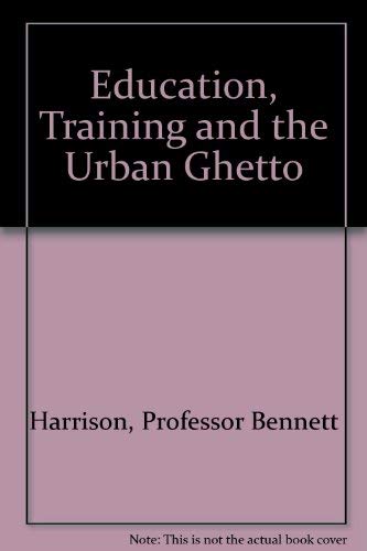 Amazon.com: Education, Training and the Urban Ghetto: 9780801813665 ...