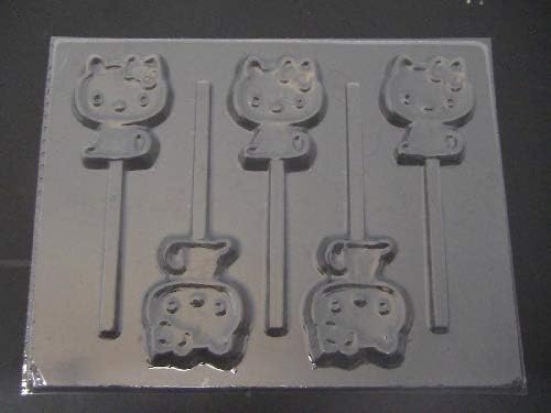 Amazon.com: Hello Kitty Silicone molds,Small ice mold,Chocolate tray ...