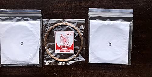 3 Sitar String Coils set for Vilayat Khan Style Sitar Baaj Joda Chikari ...