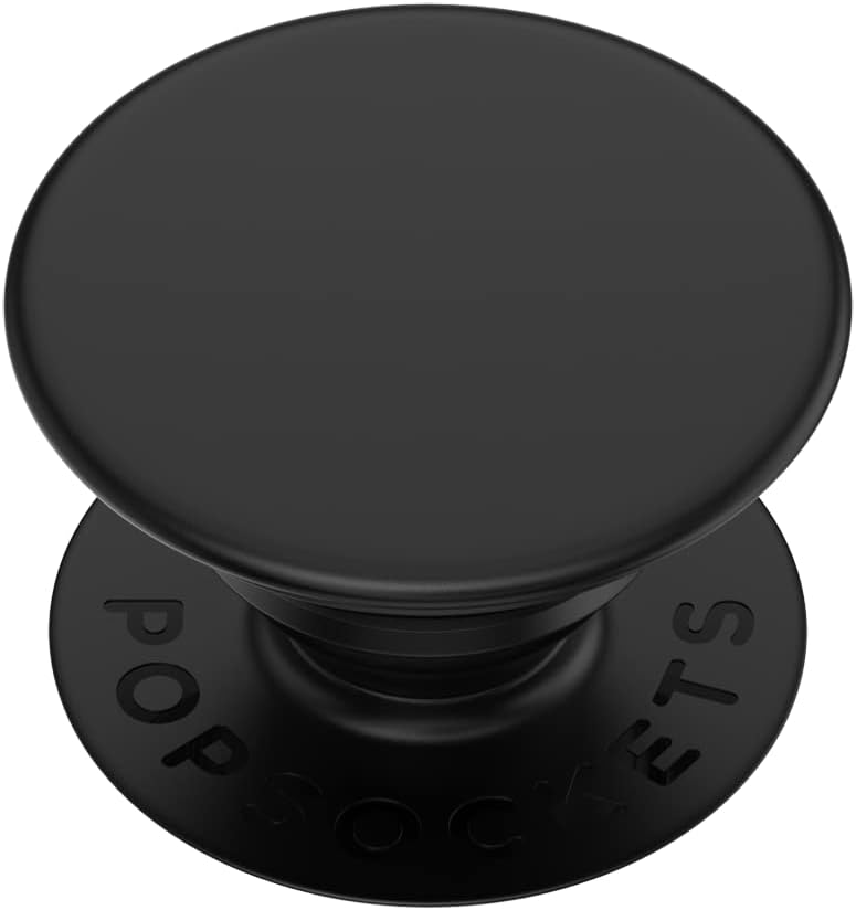 PopSockets: PopGrip with Swappable Top for Phones and Tablets - Black ...