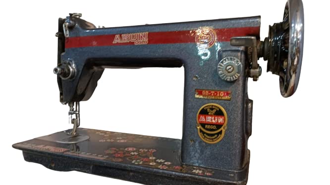 QAMAR Enterprises Arun Gold Sewing Machine : Amazon.in: Home & Kitchen