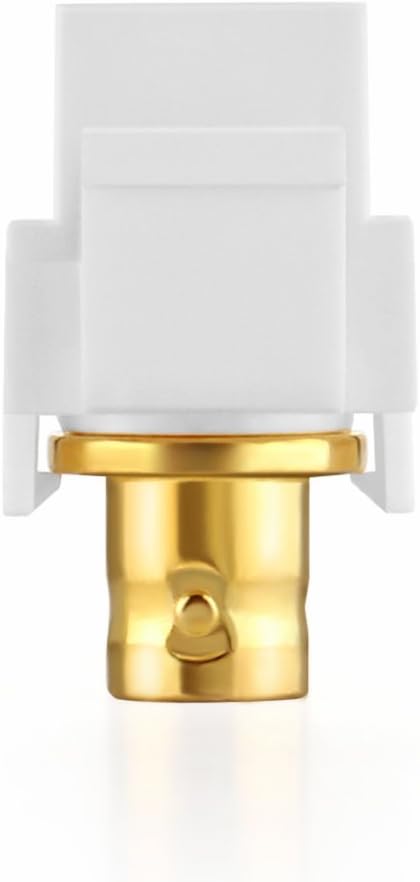 TNP BNC Keystone Jack Insert Connector Socket (5 Pack) Female Snap In ...