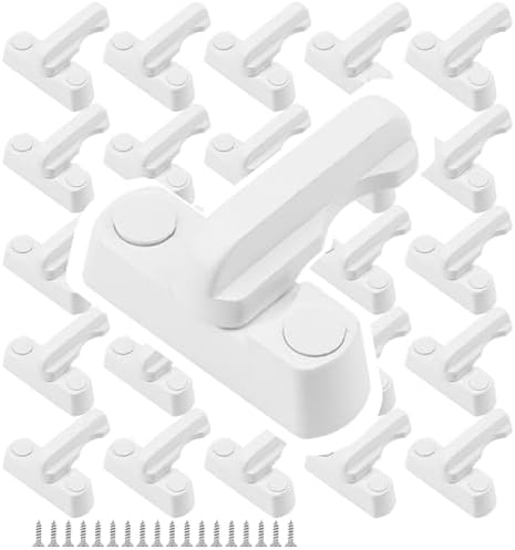 4 Pack Sash Jammer Blocker - Door & Window Lock Anti Theft - Additional ...