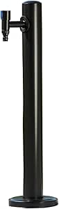 Amazon.com: Black Water Column with Faucet Freeze Proof Outdoor Spigot ...