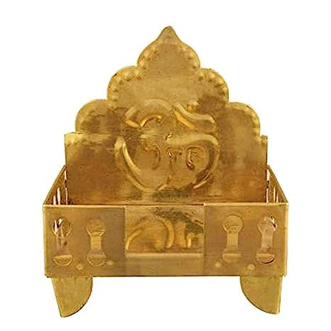 Buy MAHAKAL ARTWARE Pure Heavy Brass Singhasan or Seat Used in Temple ...