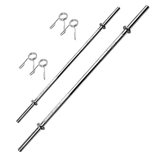 Buy Musclen Fitness Fitness Weight Lifting Rod, 25mm Gym Rod, Chrome ...
