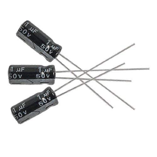 Shockley Electronics Capacitor 1uf 50v - 63v Aluminum Electrolytic ...