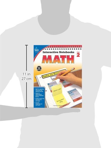 Carson Dellosa Math Interactive Notebook 2nd Grade 96pgs carson-dellosa-math-interactive-notebook-2nd-grade-96pgs