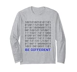 ・ブランド:Binary Identity Collective・製造元:Binary Identity Collective・製造元/メーカー部品番号:2ZYEPFX3K71・人目を引くバイナリコードデザインと明確なメッセージ「Be Di...